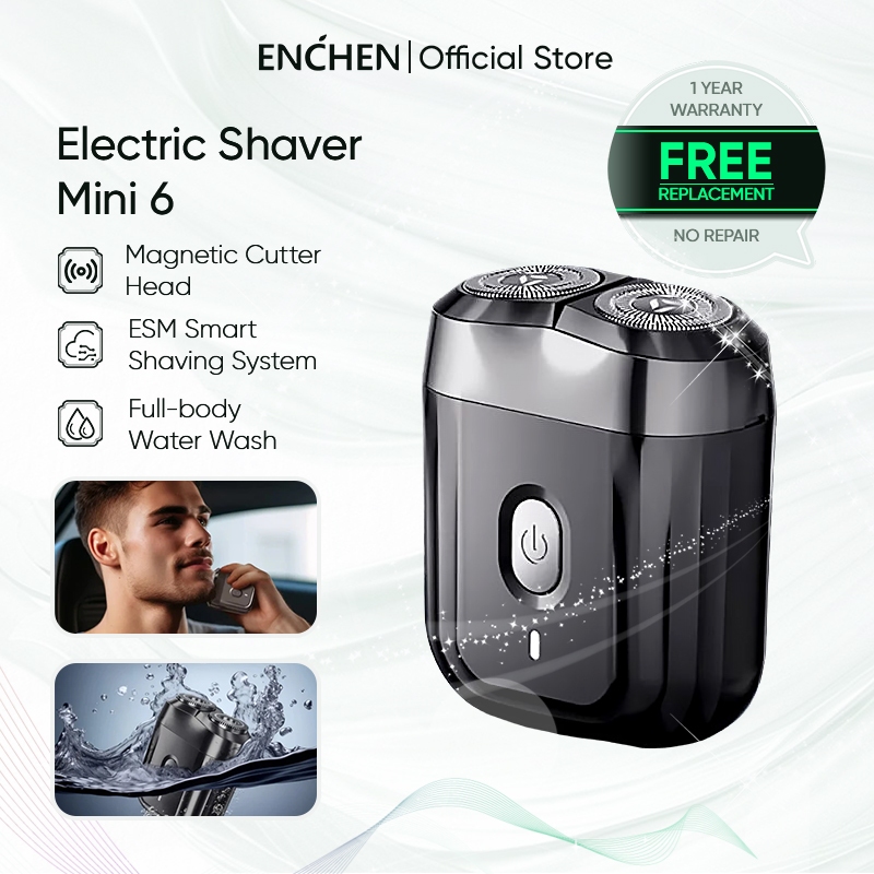 Enchen Mini 6 Mesin Cukur Janggut Electric Shaver Portable Shaver ...