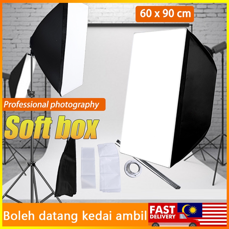 Photography softbox 60X90cm Portable Rectangular Studio Strobe Softbox ...