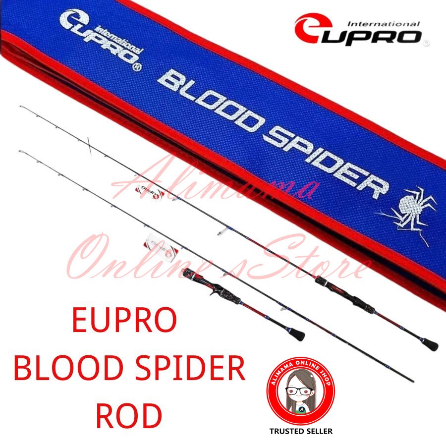 EUPRO BLOOD SPIDER FISHING ROD JORAN PANCING | Shopee Malaysia