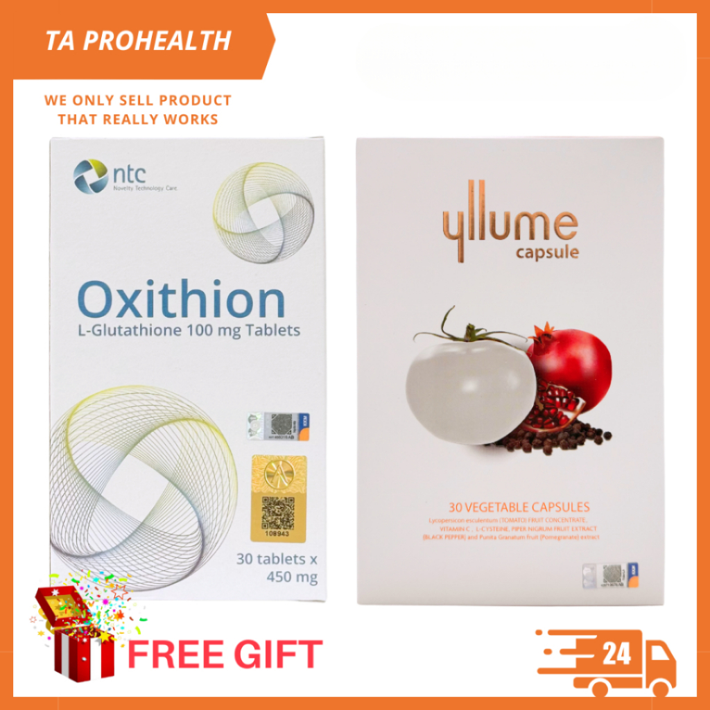 Oxithion Sublingual Tablets 30s + Yllume Ultimate Illuminating Complex ...