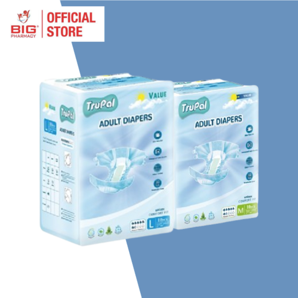 Trupal Adult diapers Value single | Shopee Malaysia