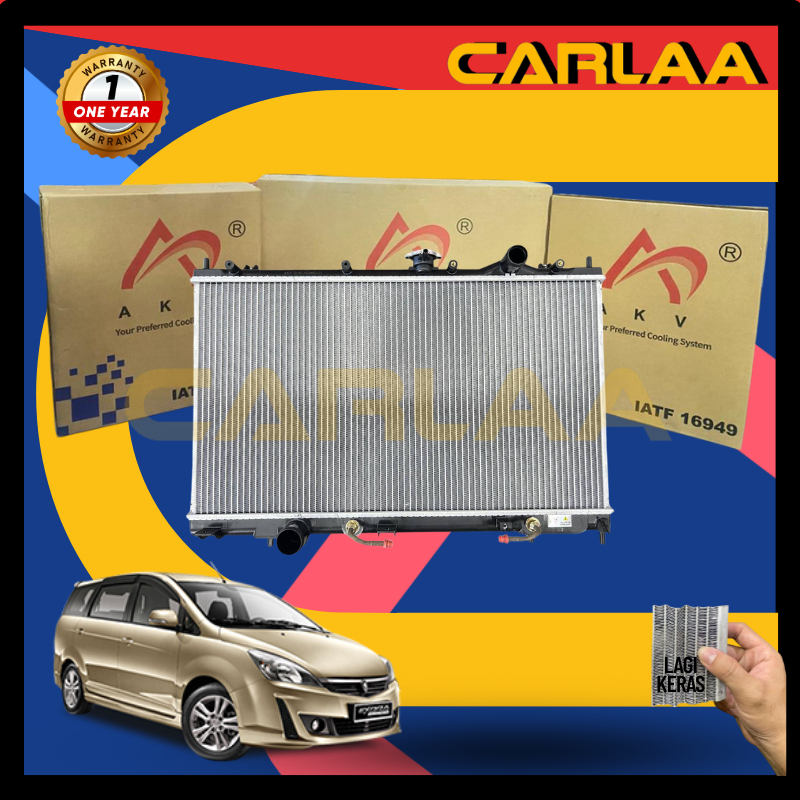 AKV JAPAN QUALITY PROTON EXORA CPS RADIATOR TANGKI AIR DOUBLE LAYER ...
