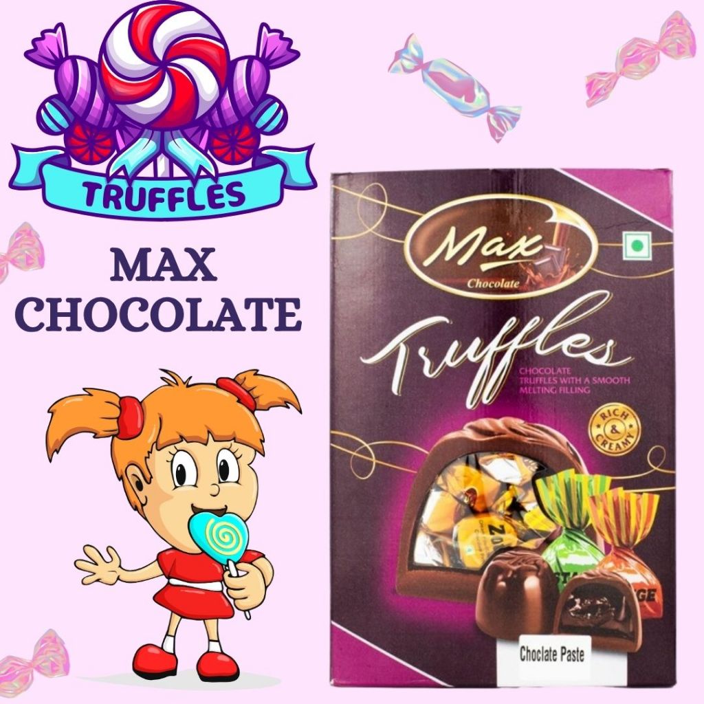 Max Truffles Chocolate with Smooth Chocolate Paste by Max Chocolate ...
