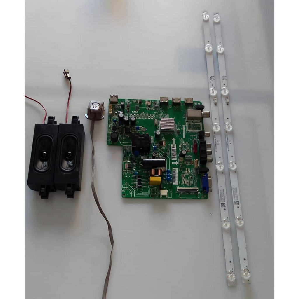 SKYWORTH 32TB2000PCB 32" TV, MAIN BOARD, BACK LIGHT,RIBBON CARD,POWER ...