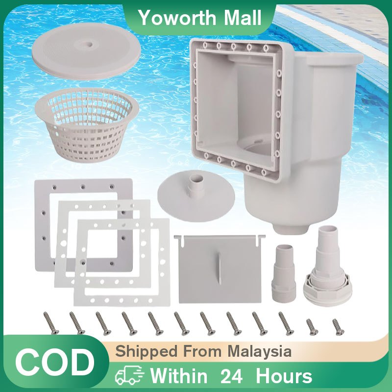 Universal Above Ground Pool Skimmer kit / Wall Filter Pool Suction ...
