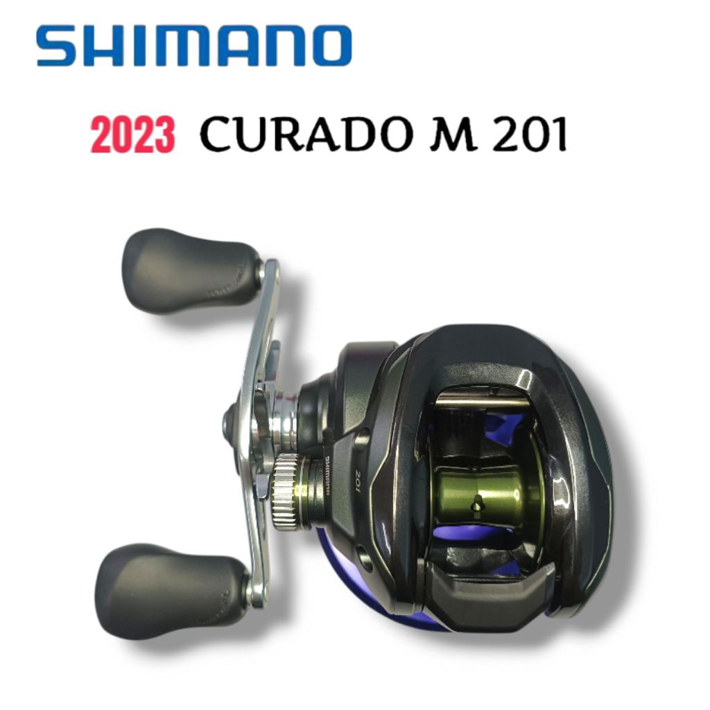 SHIMANO 2023 CURADO M 201/201HG/201XG (LEFT HANDLE) BC REEL (MESIN ...