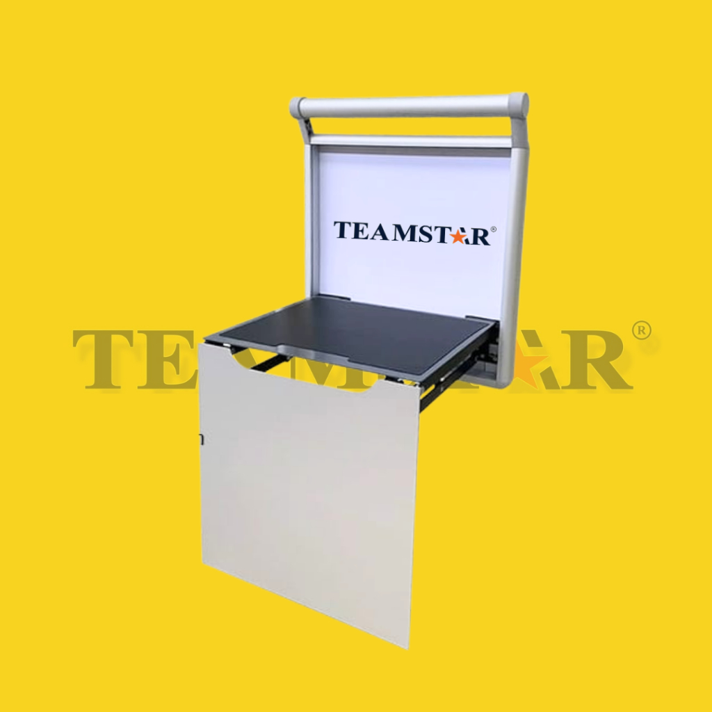 TEAMSTAR Folding Stool Alum With Handle | Foldable Step Stool | Shopee ...
