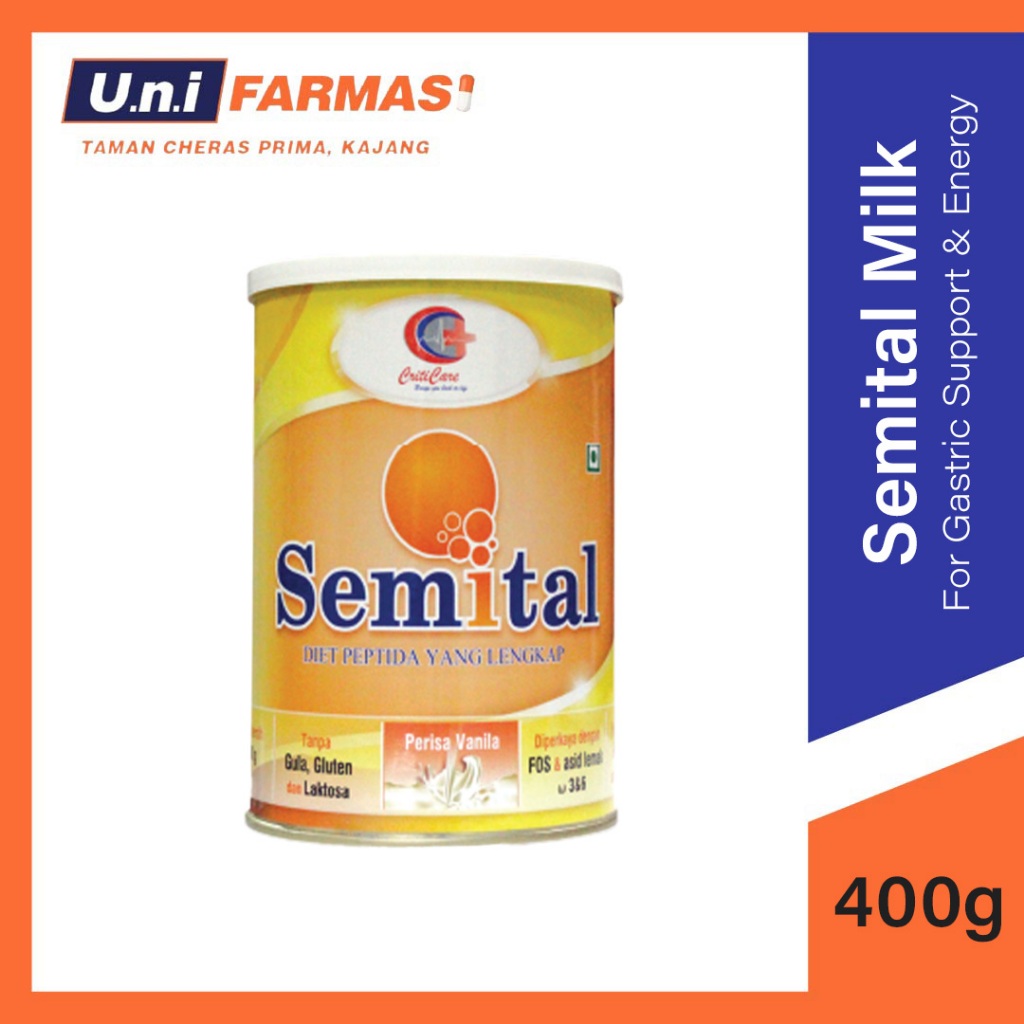 SUSU SEMITAL PERISA VANILA 400G NEW PACKAGING SUSU UNTUL GASTRIK DAN ...