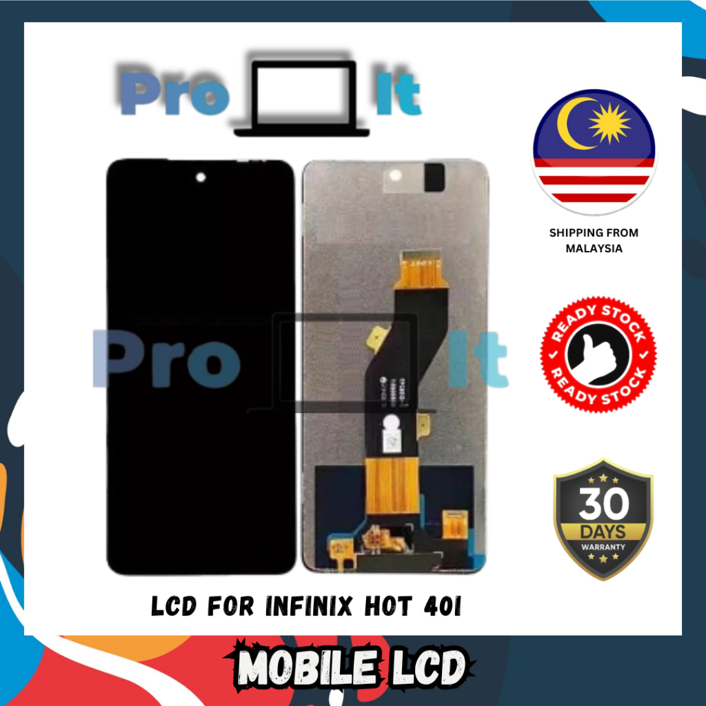 [PROIT] INFINIX HOT 40I LCD WITH TOUCH SCREEN DIGITIZER DISPLAY ...