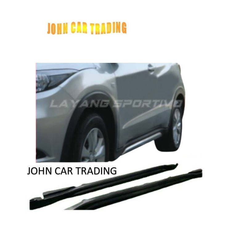 Ready Stock Honda Hrv 2014~2021 Modulo PU Side Skirt BodyKit H-RV Skirt ...