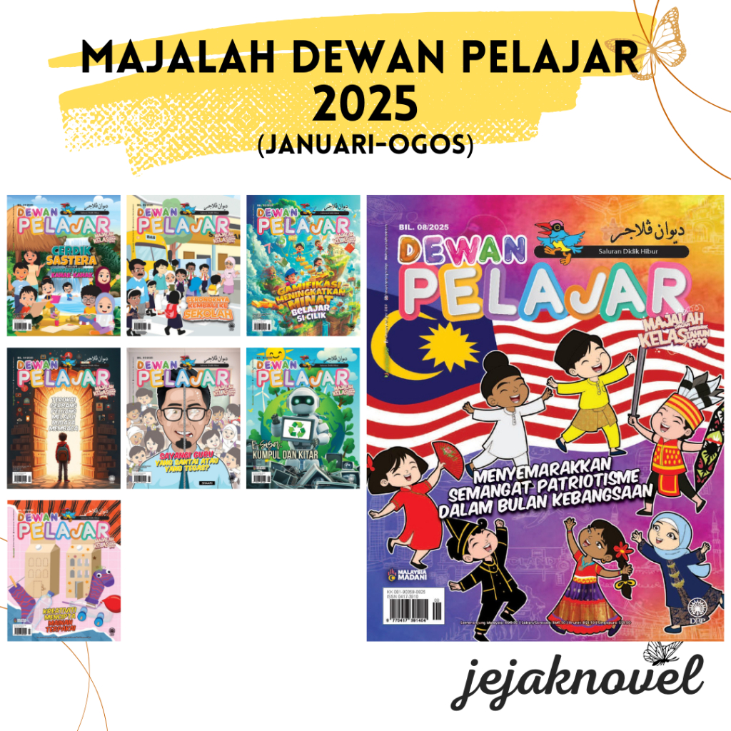 Dewan Pelajar 2025 | Januari - Ogos | Majalah | DBP | 1pcs | Shopee ...