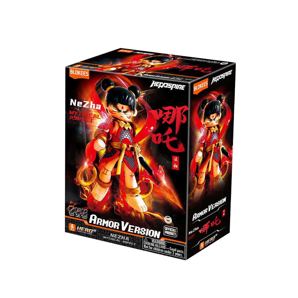 Blokees Hero Infinity Armor Version 08 Ne Zha Mystical Aspect Hero ...