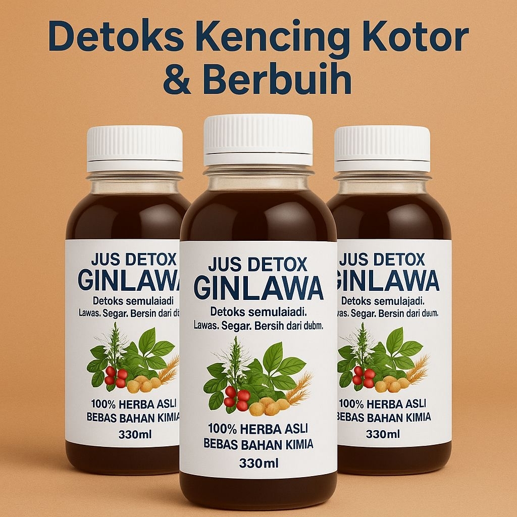 Jus Detoks Ginlawa Ubi Geli untuk Ginjal Lawas kencing berbuih kencing ...