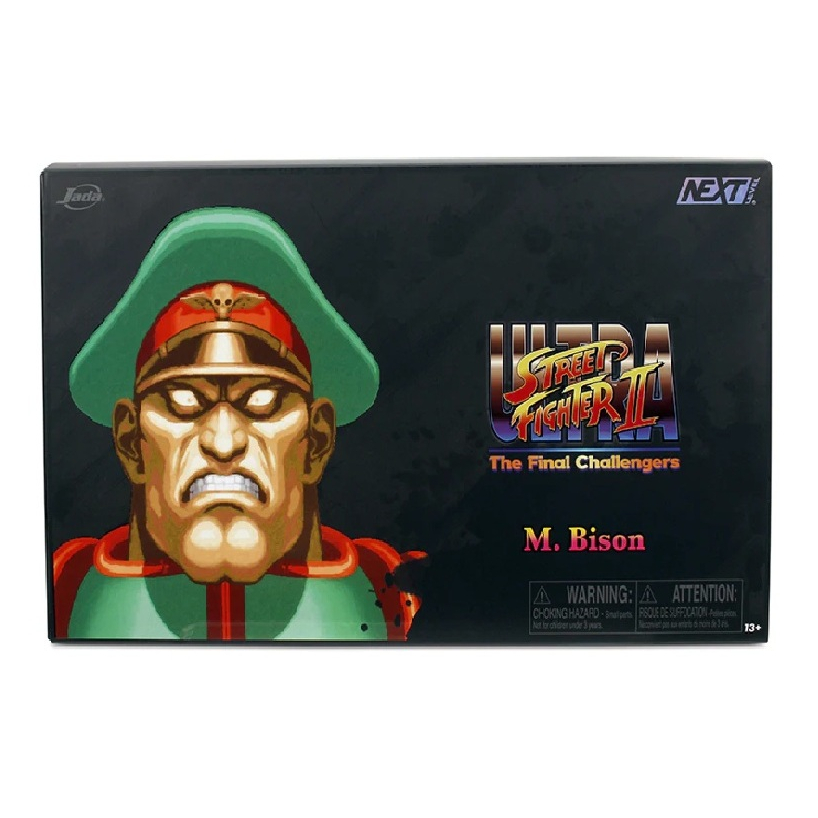 JADA Next Level 1/12 Ultra Street Fighter II M.Bison Player 2 Colour ...