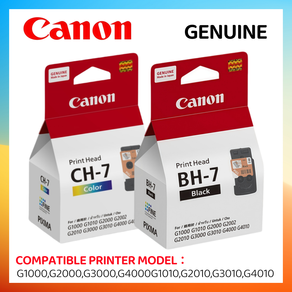 Canon Original BH7 CH7 Print head QY6-8003 BH-7 Black or QY6-8019 CH-7 ...