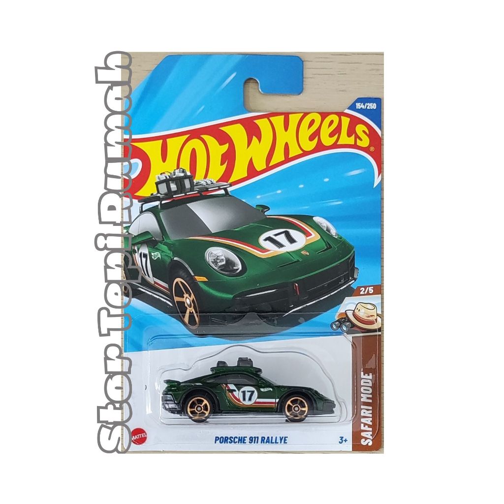 Hot Wheels Porsche 911 Rallye [HW Safari Mode Turbo] | Shopee Malaysia