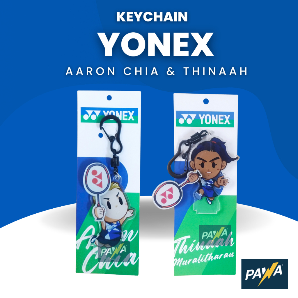 YONEX Badminton Malaysia Masters 2025 Souvenir Player Keychain Aaron ...