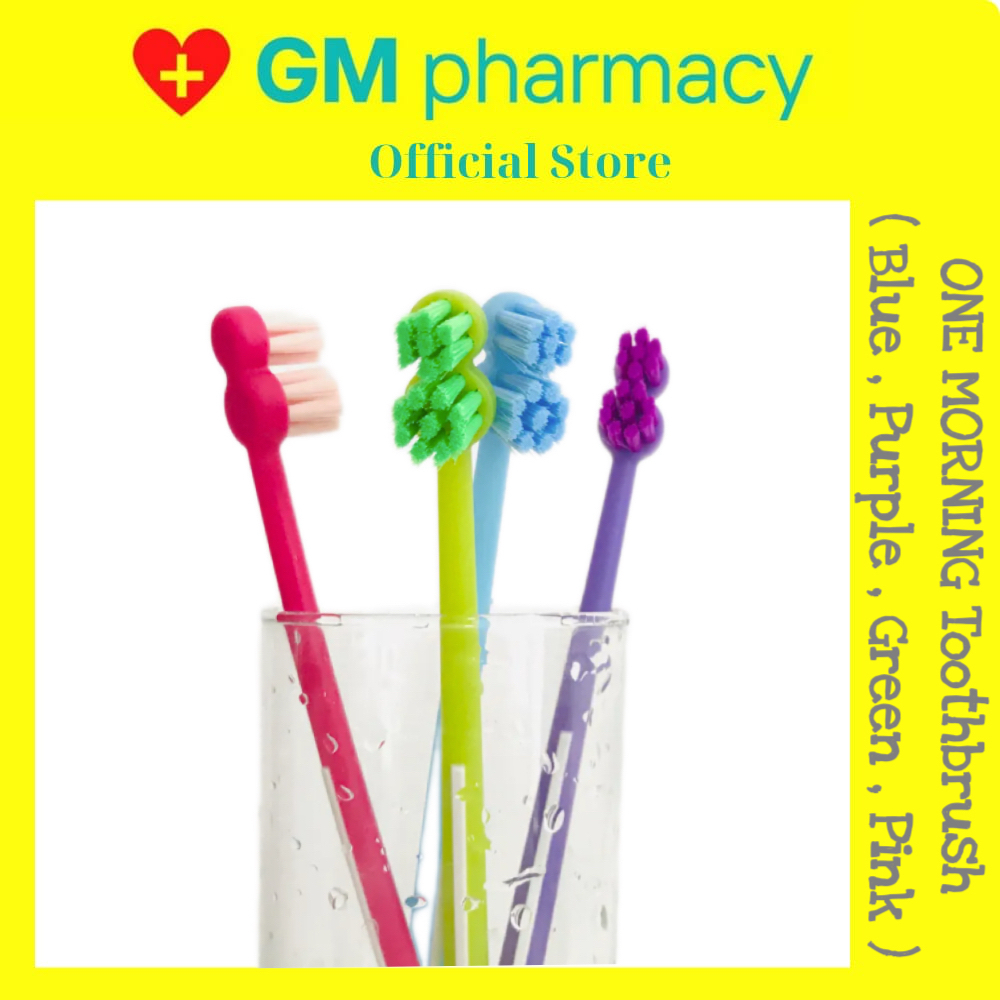 One Morning Toothbrush ( Blue , Purple , Green , Pink ) | Shopee Malaysia