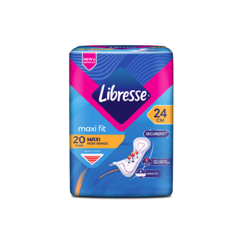 Libresse Maxi Non Wings 24cm (20 pads) | Shopee Malaysia
