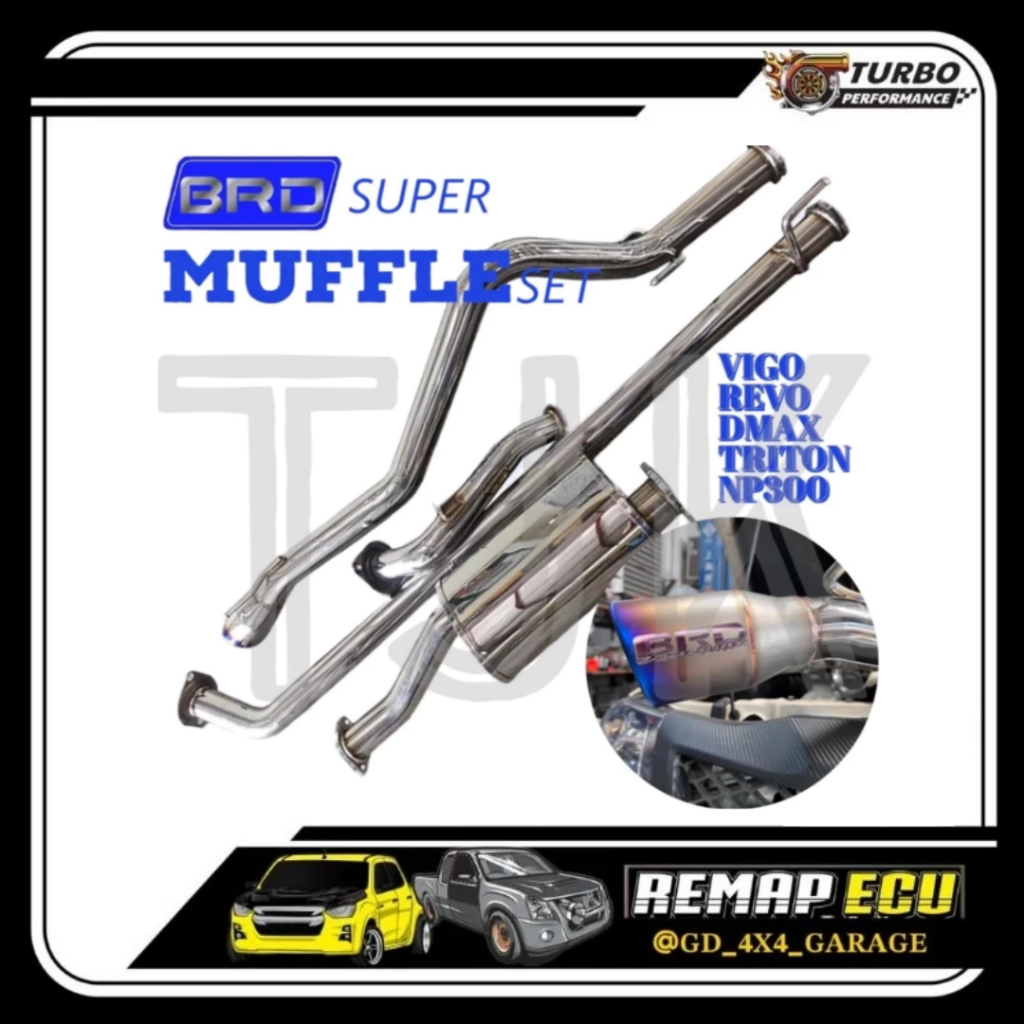 BRD SUPPER MUFFLE SET WITH DOWNPIPE bangmood racing brd downpipe brd ...