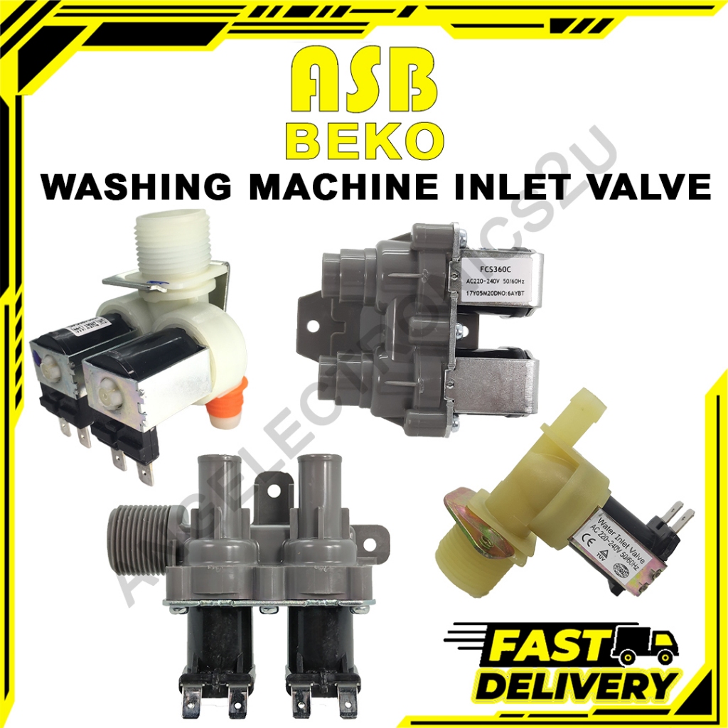(1pc) Injap Masuk Air Mesin Basuh (Serasi Beko) | Washing Machine Inlet ...