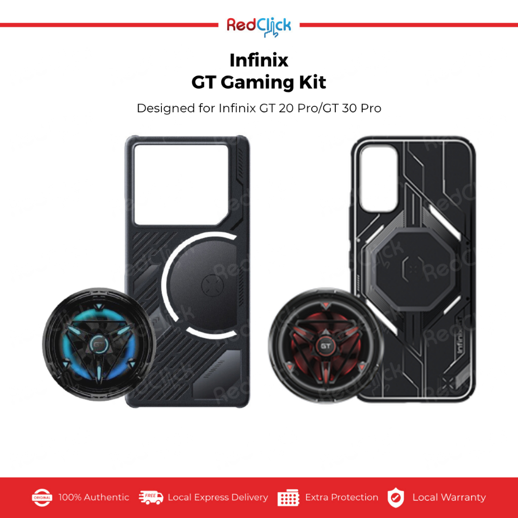 Infinix GT Gaming Kit for GT 20 Pro/GT 30 Pro Kit Permainan Kipas ...