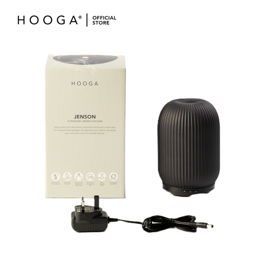 HOOGA Jenson Ceramic Electronic Diffuser 150ml | Aromatherapy ...