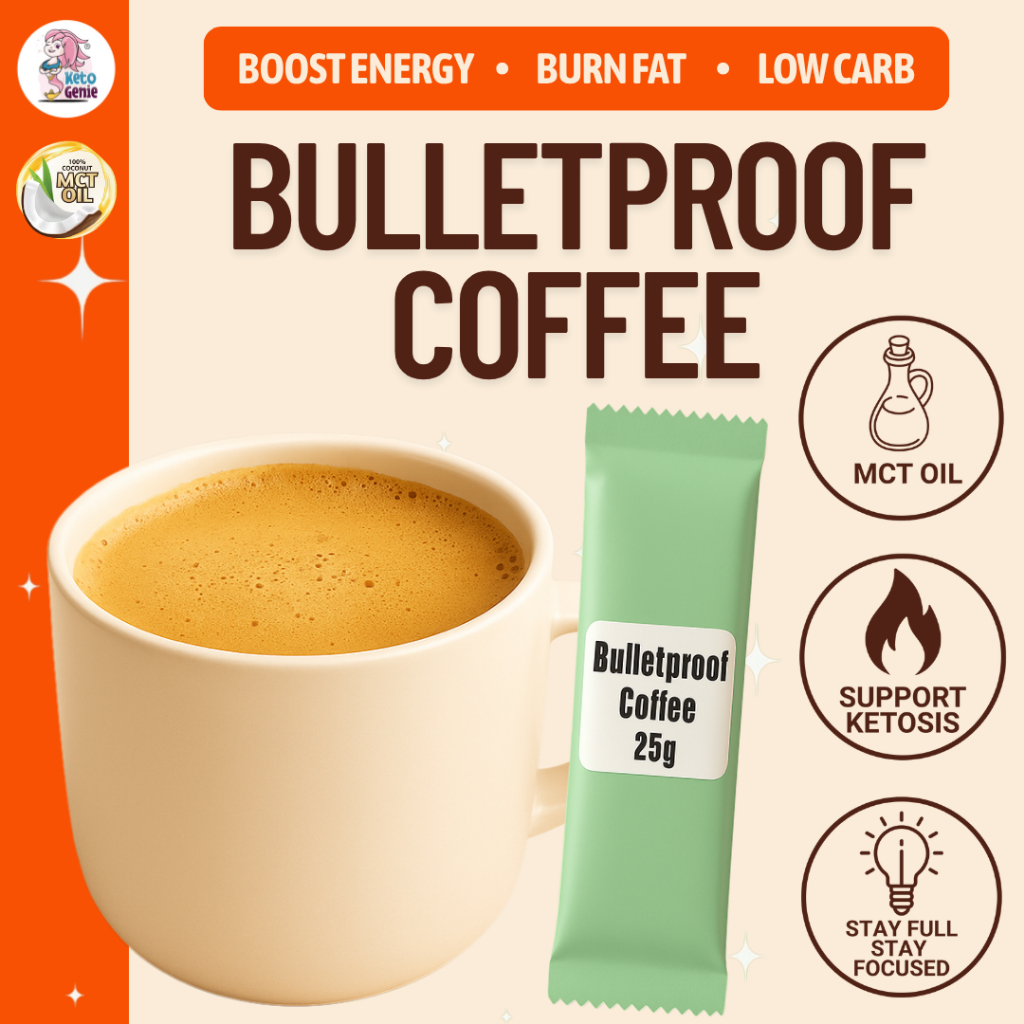 Bulletproof Keto Coffee Chocolate 25g I Sugar Free I Boost Energy I ...