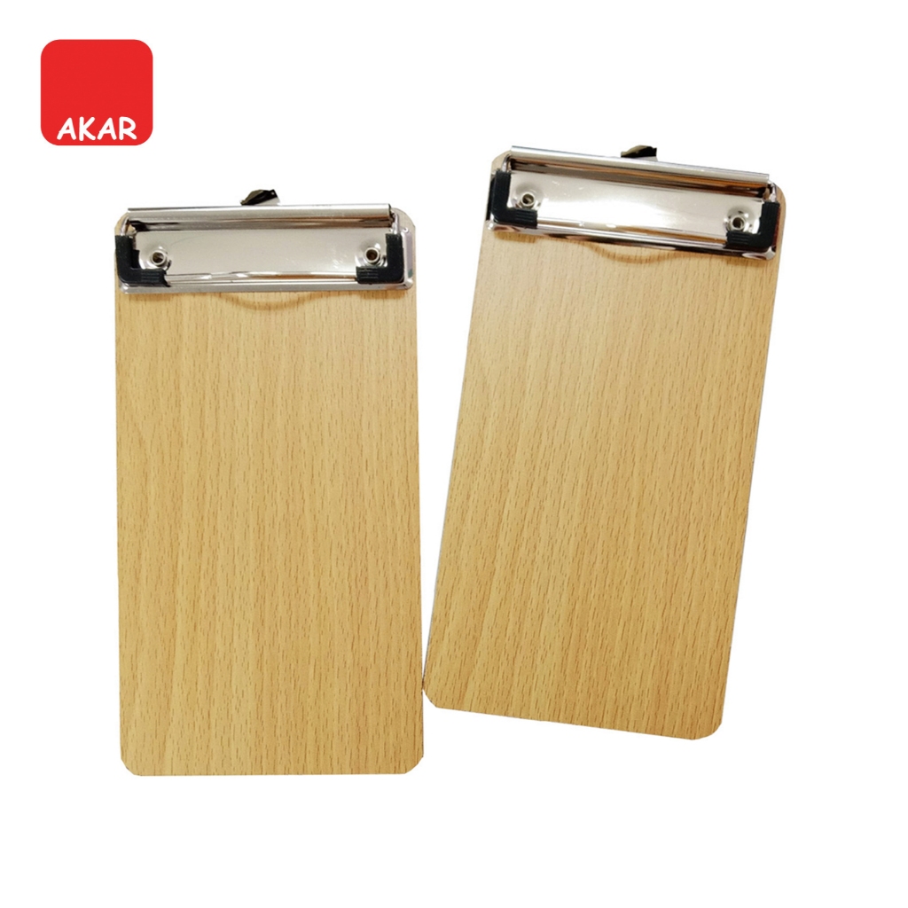 Papan Klip Kayu 48K (Saiz A6) –Pemegang Bil / Resit / Menu | 48K Wooden ...