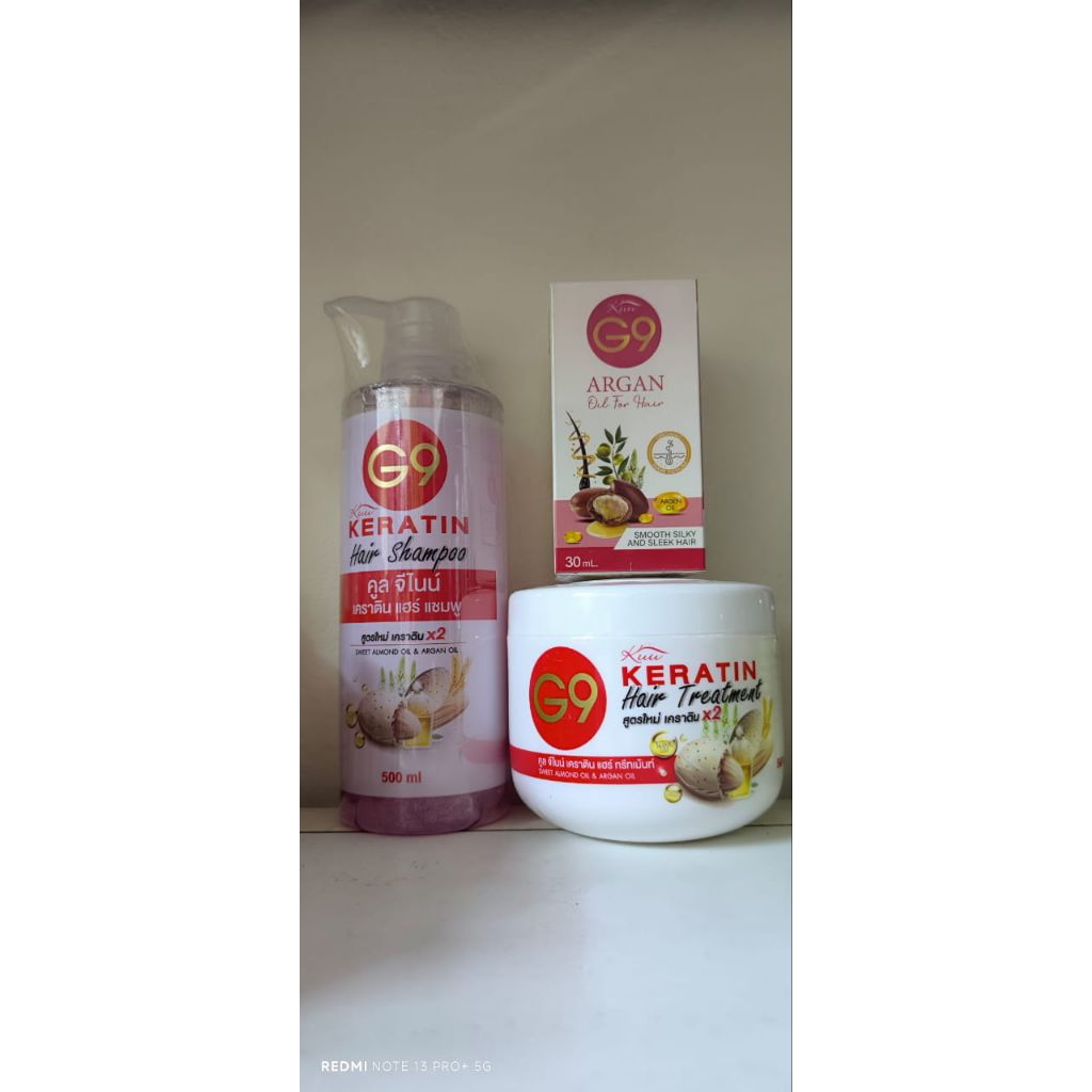 G9 - 3in1set - Hair Shampoo Hair Serum Hair Treatment 💓💓 | Shopee Malaysia