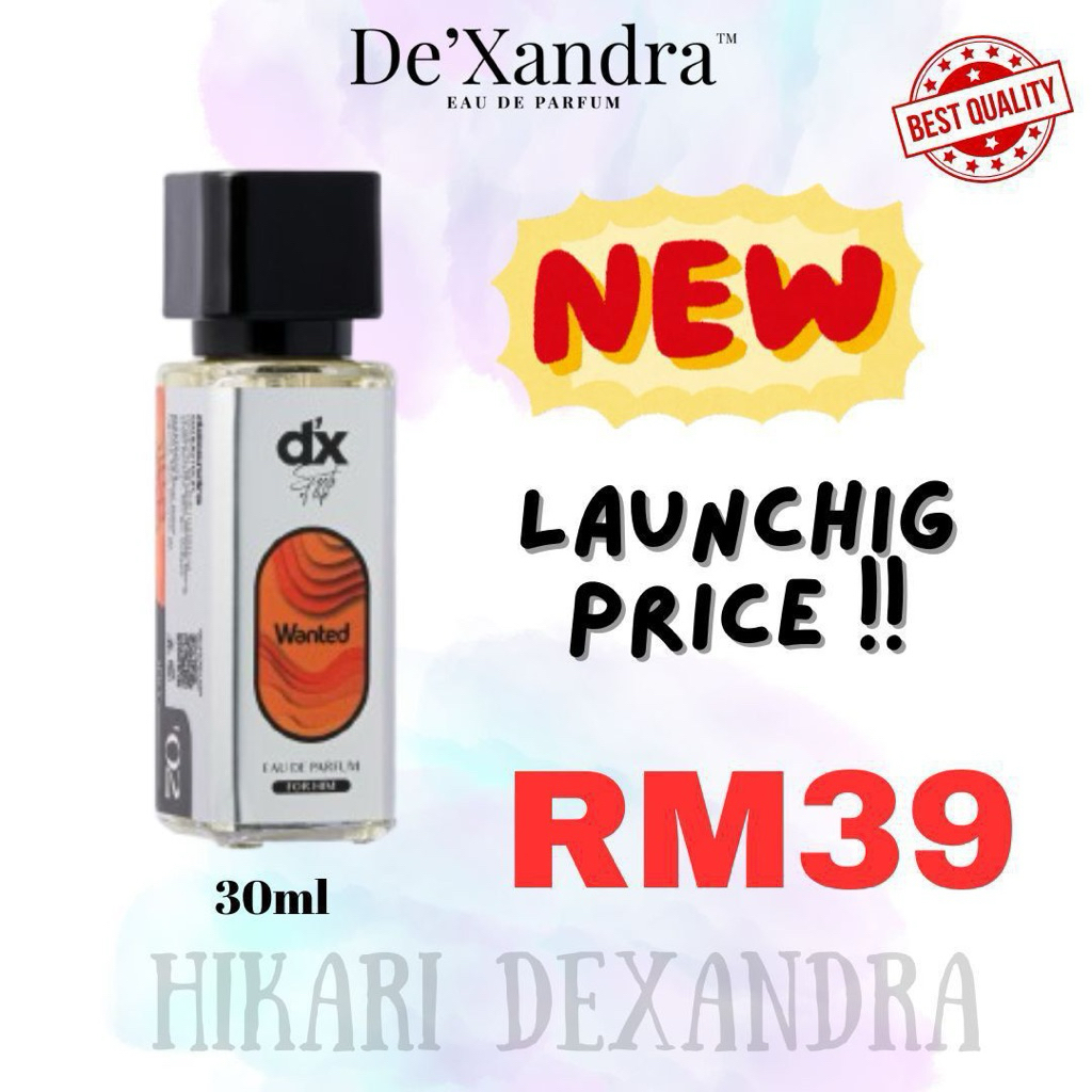 DX30 NEW PERFUME DEXANDRA 30ML | Shopee Malaysia