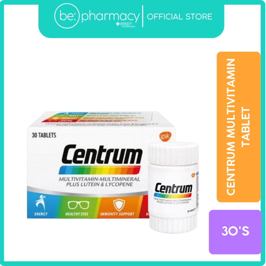Centrum Multivitamin Tablet 30's | Shopee Malaysia