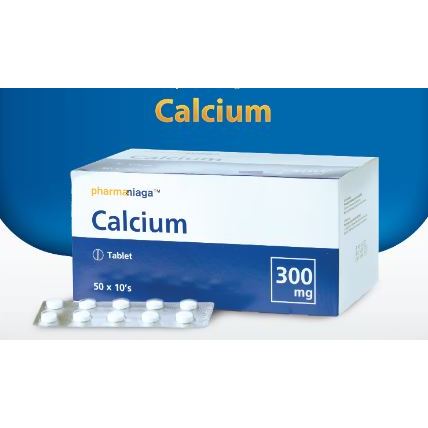 Calcium lactate 300mg tab 50 x 10s (Pharmaniaga) | Shopee Malaysia