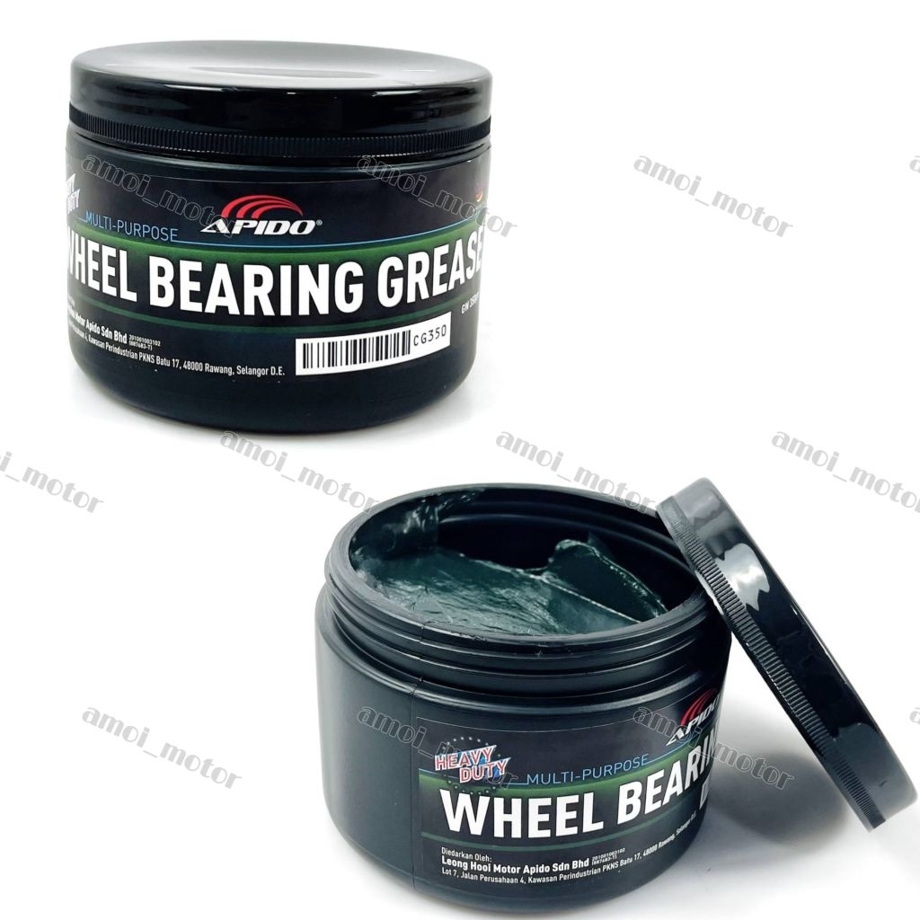 APIDO WHEEL BEARING GREASE HEAVY DUTY 350G MINYAK GRIS OIL LUBRICANT ...