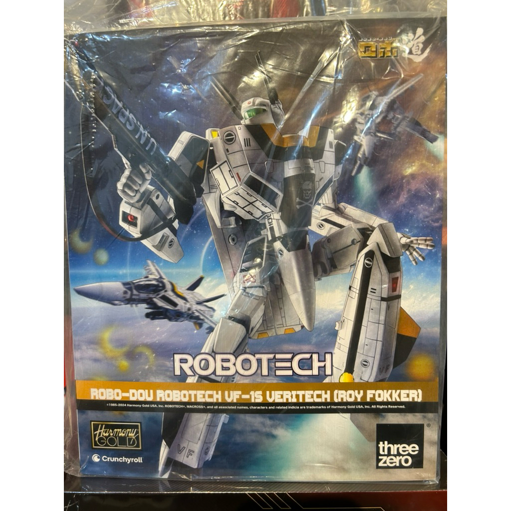 Threezero Robotech - ROBO-DOU VF-1S Veritech (Roy Fokker) Diecast Metal Figure | Shopee Malaysia