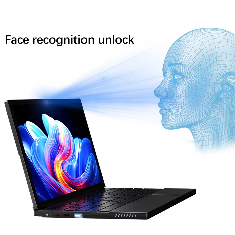 2 in 1 Laptop Intel i5 1240P 10.95 Inch Touch Screen Face Recognition ...