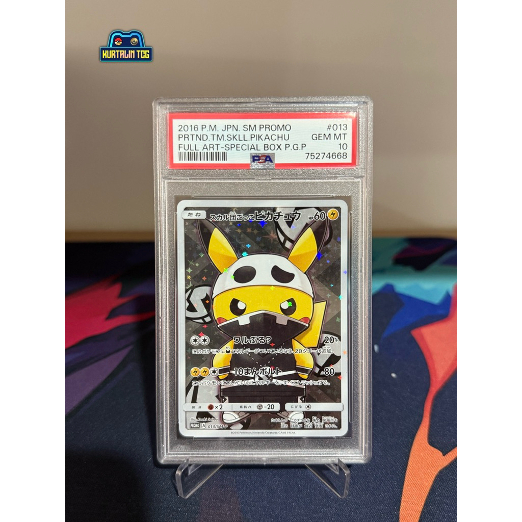 PSA 10 Pikachu Team Skull Japan | Shopee Malaysia