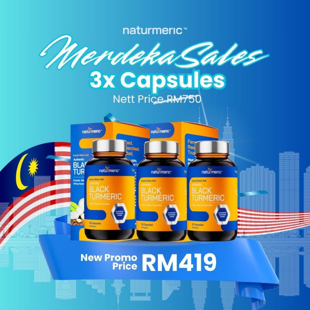 MERDEKA PROMO - 3 Packs - Super Jimat - Original Naturmeric - Black ...