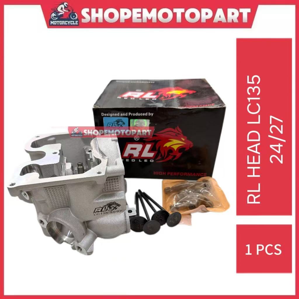 REDLEO RED LEO RACING HEAD LC135 Y15ZR RS150 RSX RS 150 CNC 20MM 23MM ...