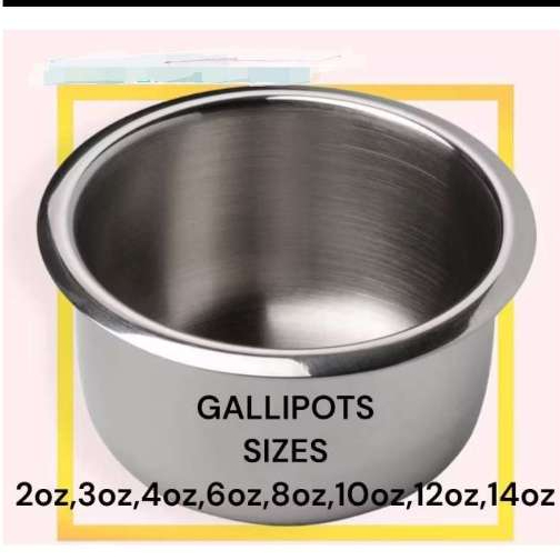 STAINLESS STEEL GALLIPOT HIGH GRADE ALL SIZES | Shopee Malaysia