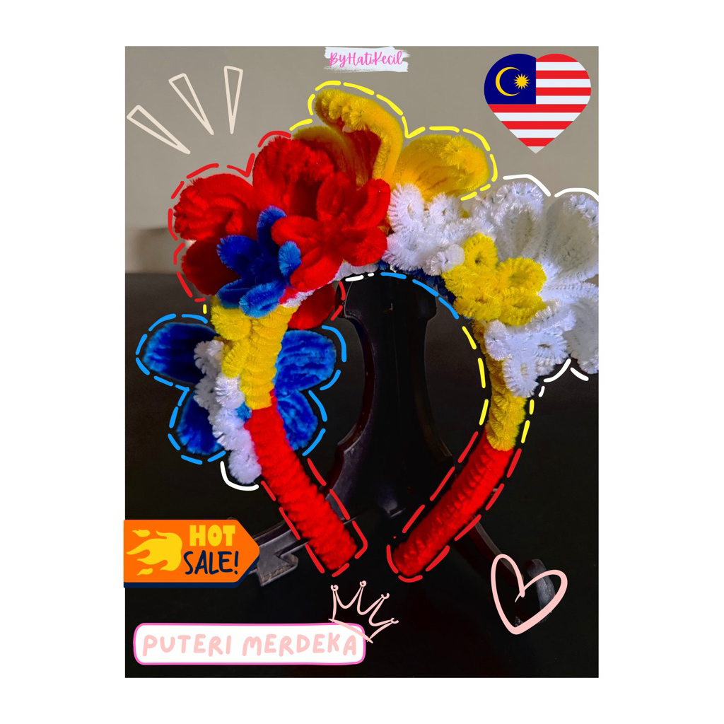 [ByHatiKecil]🇲🇾Cekak Kepala Merdeka Bunga Raya – Limited Edition 2025🌺 ...