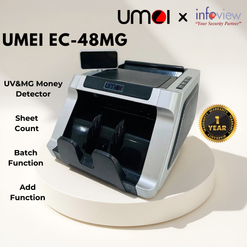 UMEI EC-48MG Note Counting Machine / Bill Counter / Mesin Kira / UV MG ...
