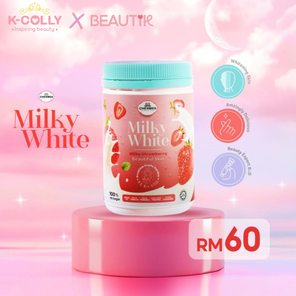 K-Colly Milky White Chermes Big Size (500g) | Shopee Malaysia