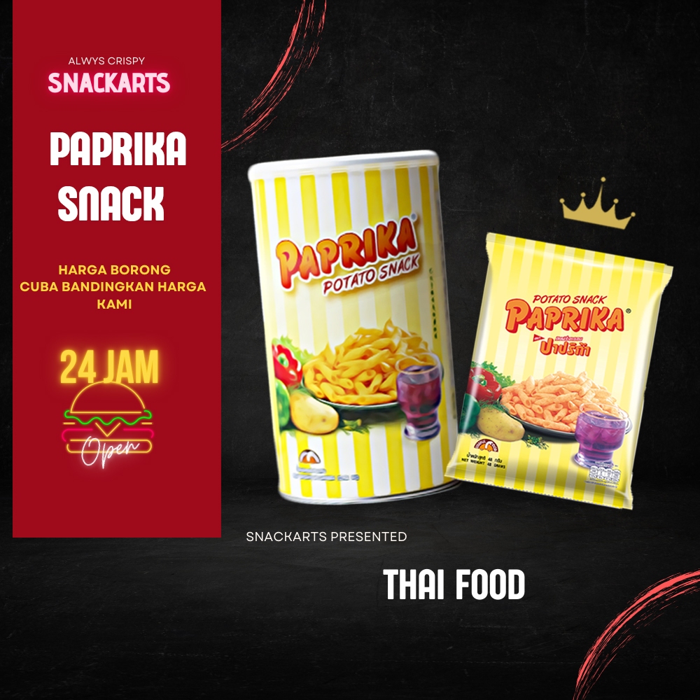 Paprika Potato Snack Thailand *48/68G🔥 | Shopee Malaysia