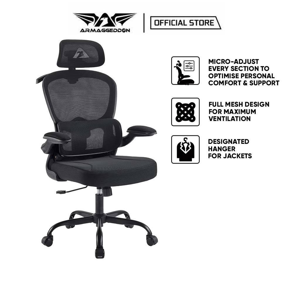 Armaggeddon Vertebrae V3 Ergonomic Gaming Chair | Shopee Malaysia
