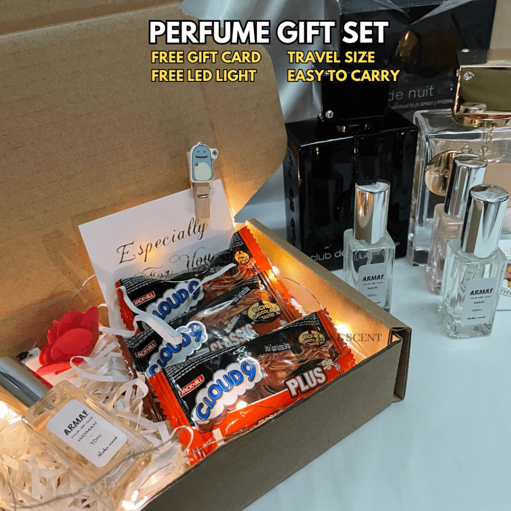 Armaf Club de Nuit WOMEN MEN DECANT PERFUME 10ML GIFT BOX CHOCHOLATE ...