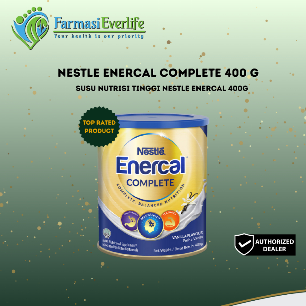 Nestlé Enercal Complete 400g – Susu Nutrisi Lengkap untuk Tenaga ...