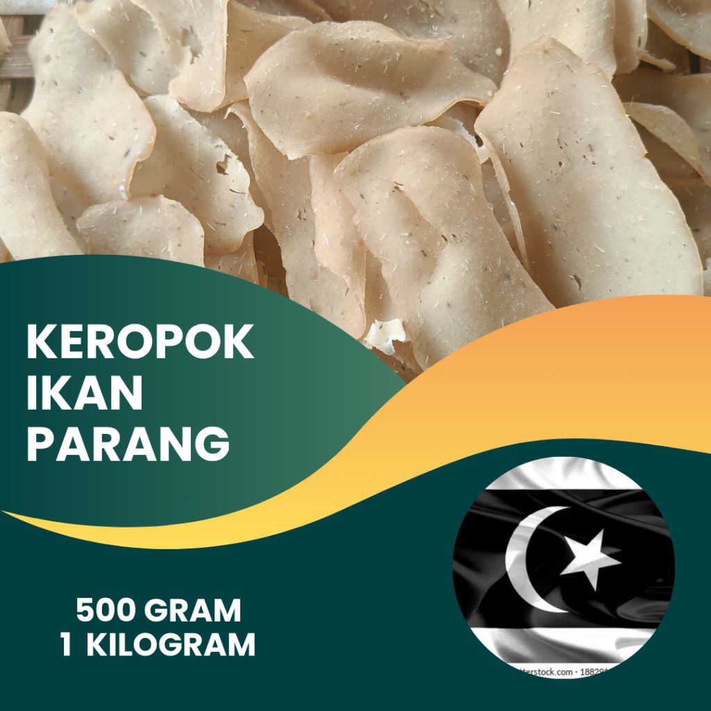 KEROPOK IKAN PARANG ASLI | Shopee Malaysia