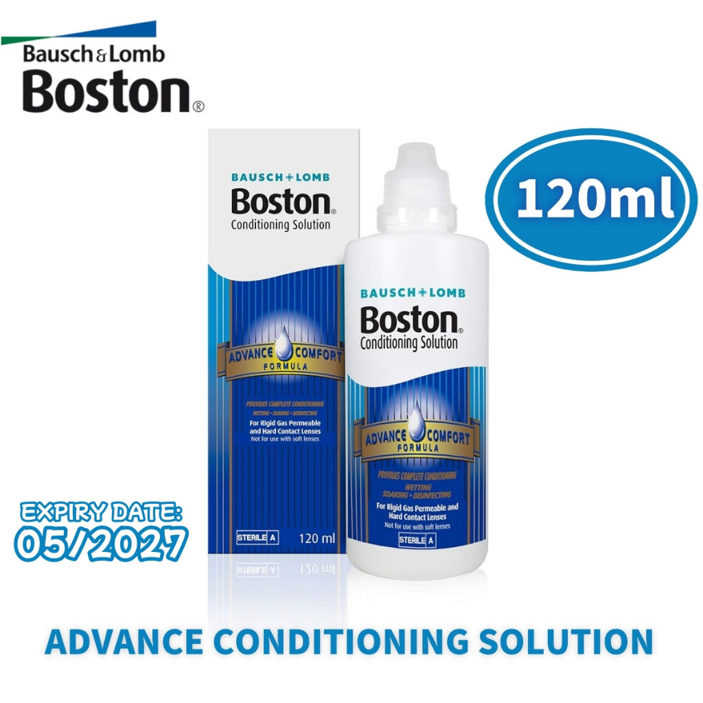 (120ml) Bausch & Lomb Boston Advance Conditioning Solution Comfort ...