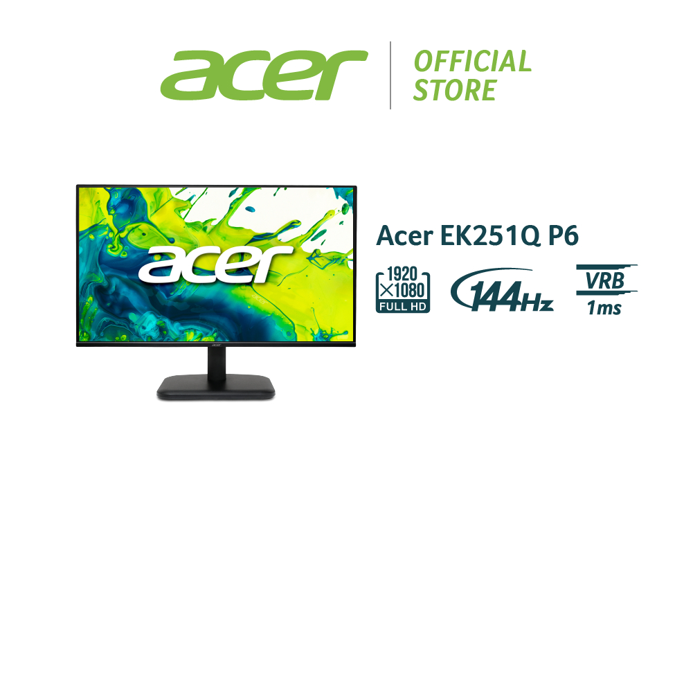 Acer Mainstream Series EK251Q P6 Monitor (24.5''/ IPS/ FHD 1920 x 1080 ...